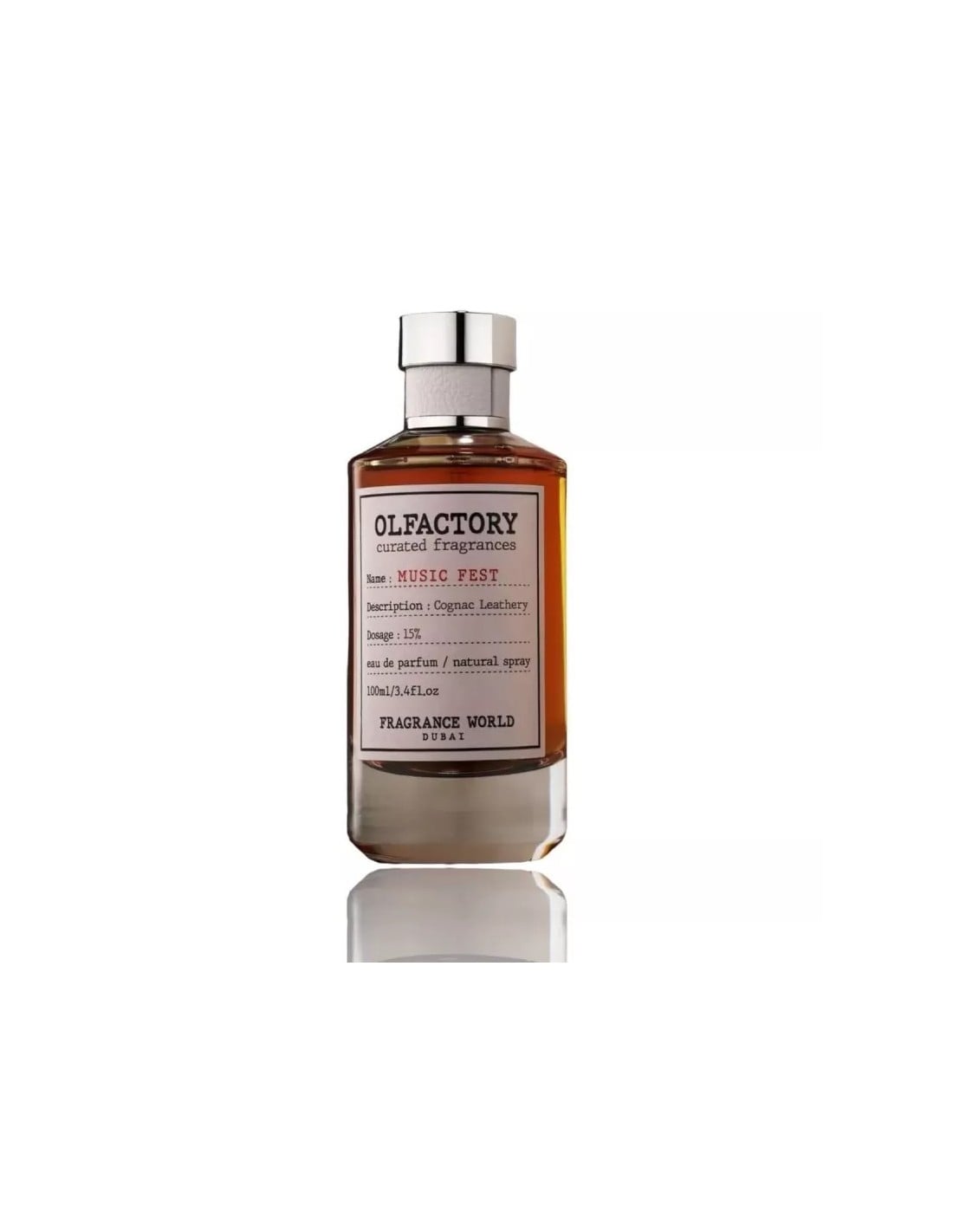 FRAGRANCE WORLD Olfactory Music Fest Eau De Parfum 100ml Para Hombre ...