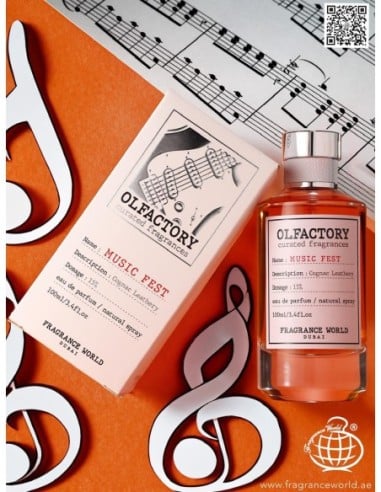 FRAGRANCE WORLD Olfactory Music Fest Eau De Parfum 100ml Para Hombre ...