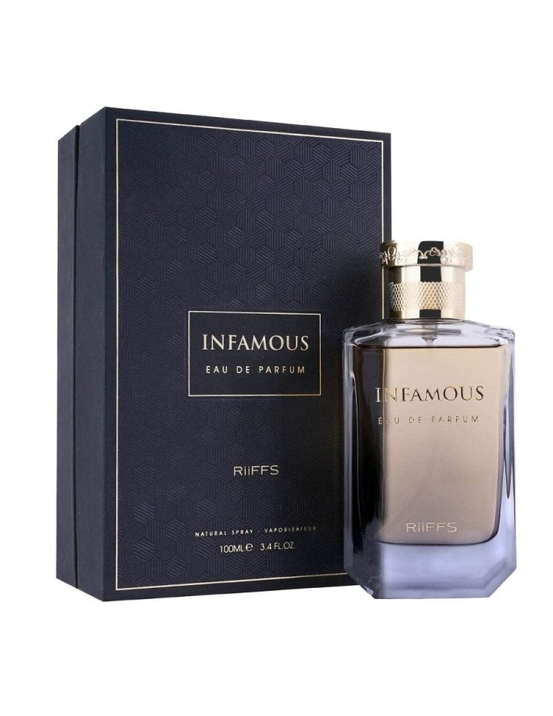 Compra Riiffs Infamous Eau De Parfum 100 Ml Para Hombre en Kiwiku