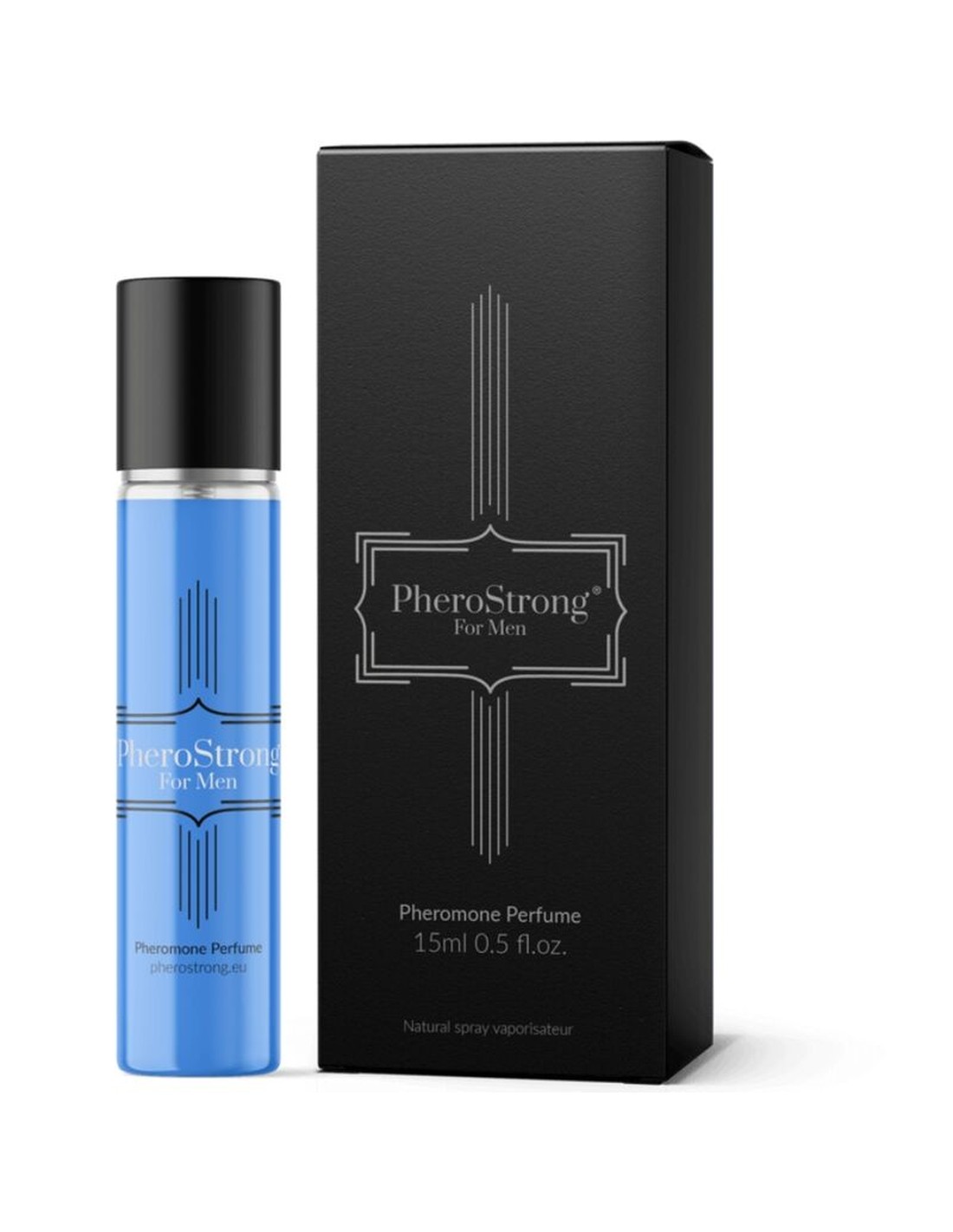 PHEROSTRONG Perfume Con Feromonas Para Hombre 15 Ml - Kiwiku