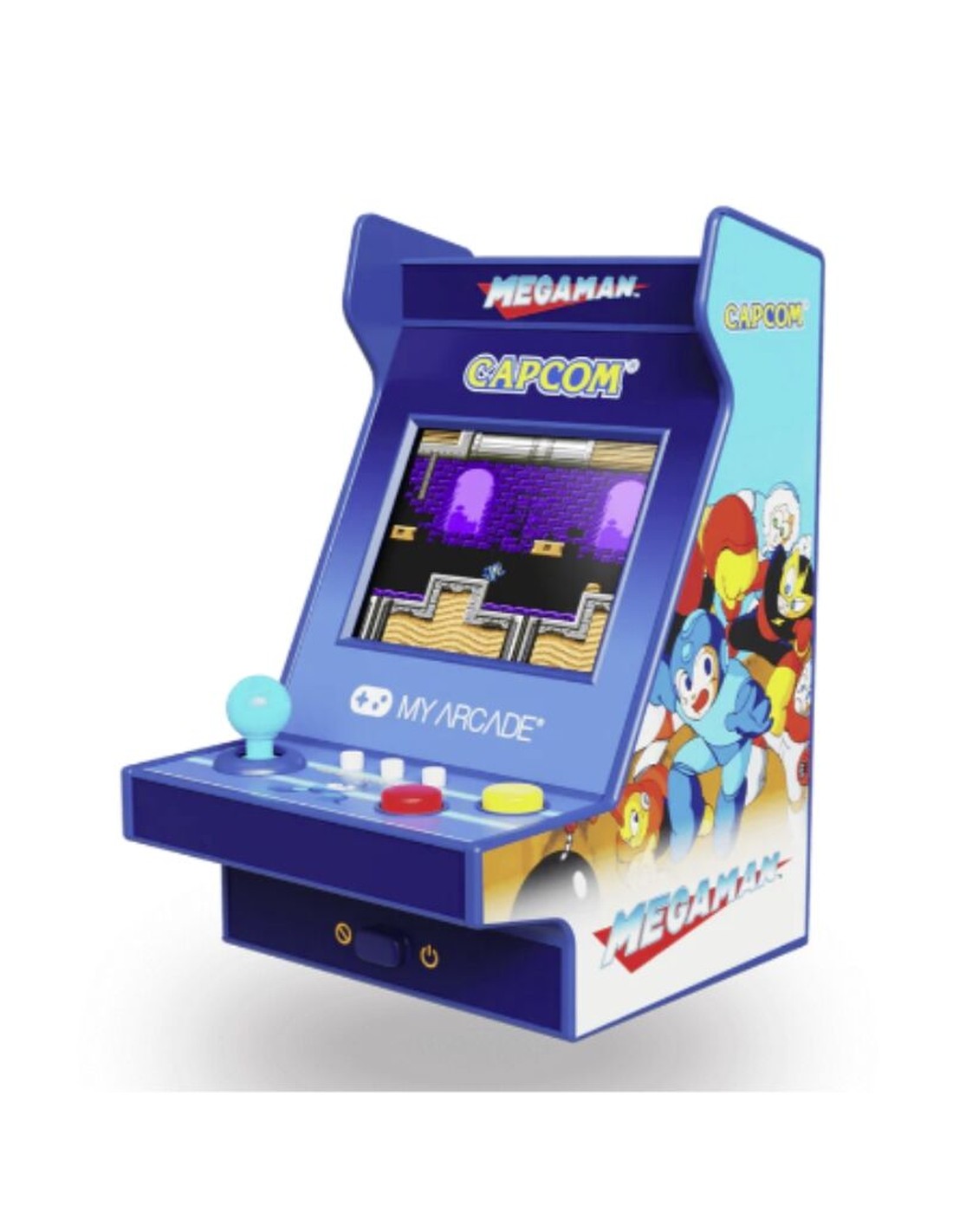 My Arcade Nano Player MegaMan Consola Portátil Retro 12 Juegos | Kiwiku